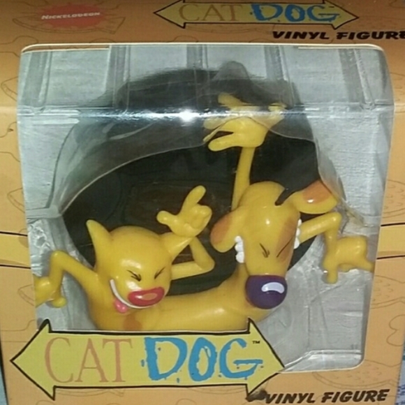 Nickelodeon | Other | New Cat Dog Nickelodeon Vinyl Figure Catdog Tv ...